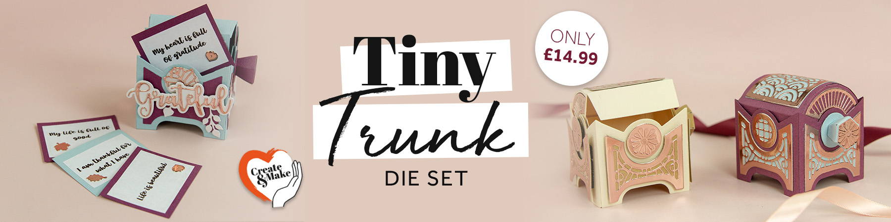 Tiny Trunk Gift Box Die Set - Create & Make – Tonic Studios